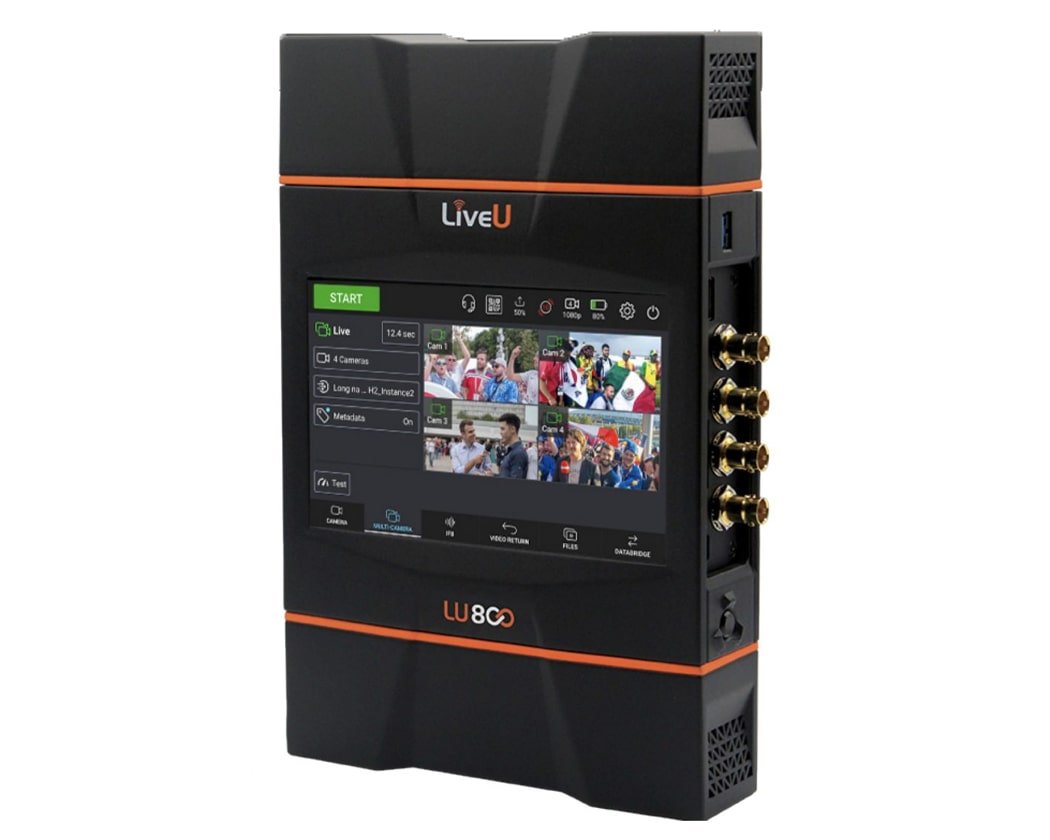 LiveU LU800 - All-in-One Multi-Camera Live Transmission Field Unit ...