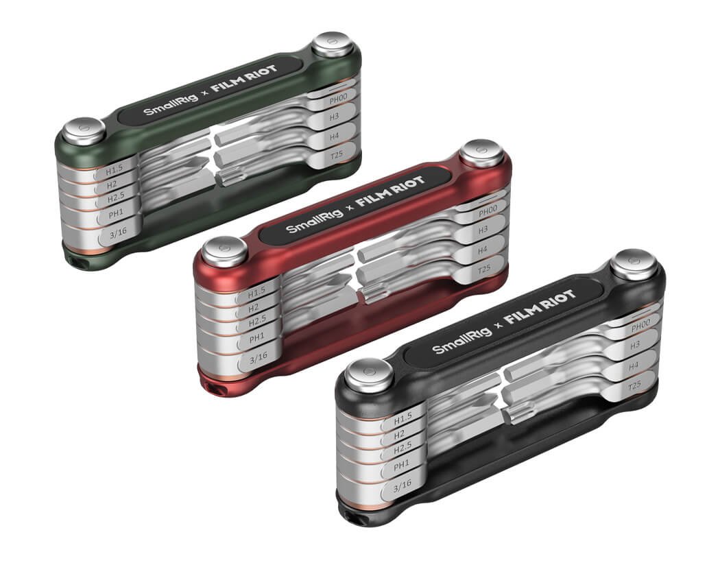 SmallRig x FILM RIOT 10-in-1 Folding Wrench Set