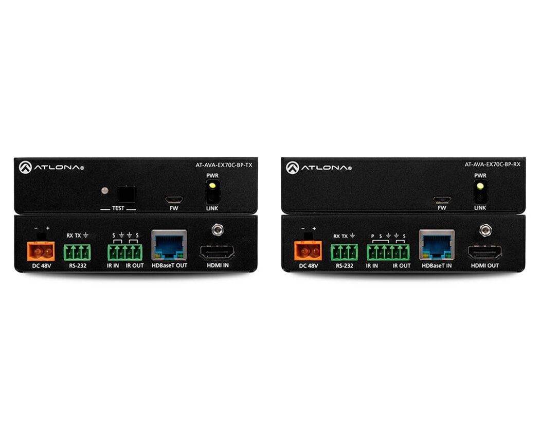 Atlona Avance 4K/UHD HDMI Extender Kit with Bidirectional Remote Power ...