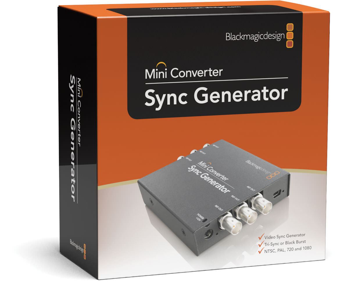 Blackmagic Mini Converter - Sync Generator