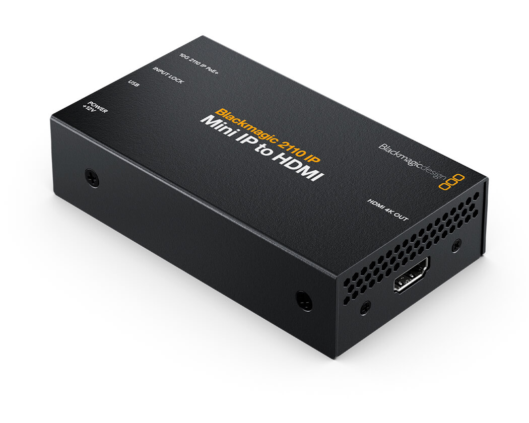 Blackmagic 2110 IP Mini IP to HDMI Converter