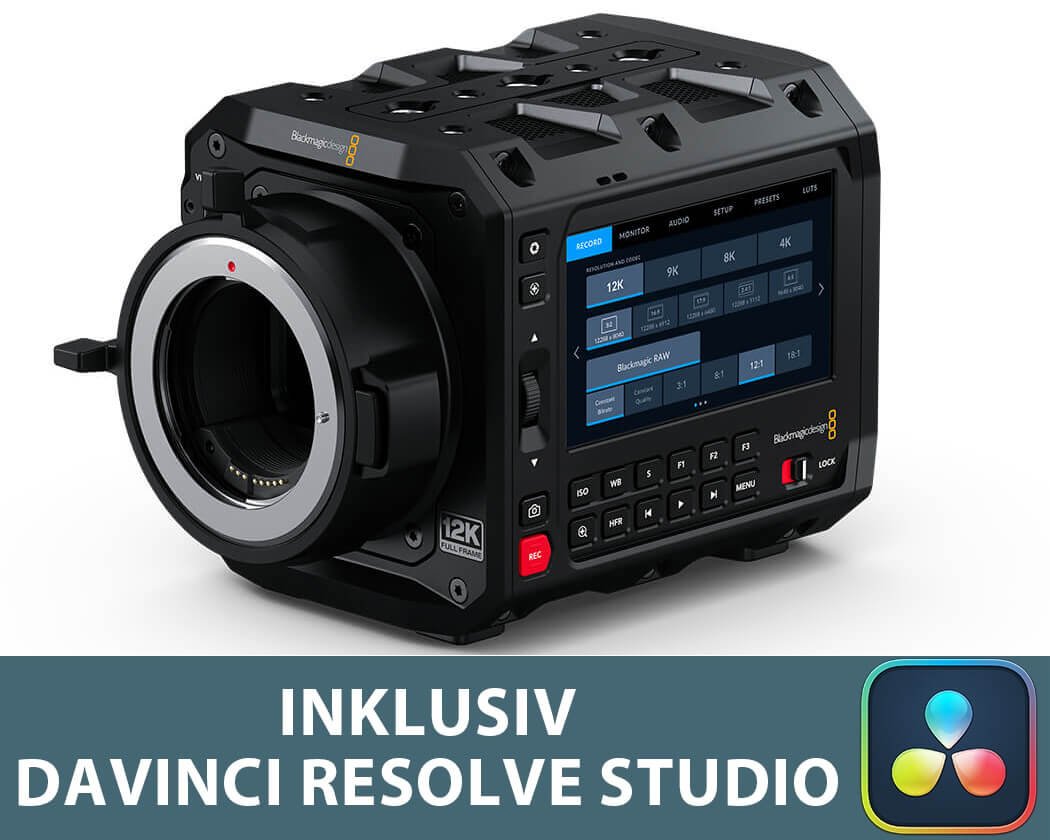 Blackmagic PYXIS 12K – 12K cinekamera med full frame sensor