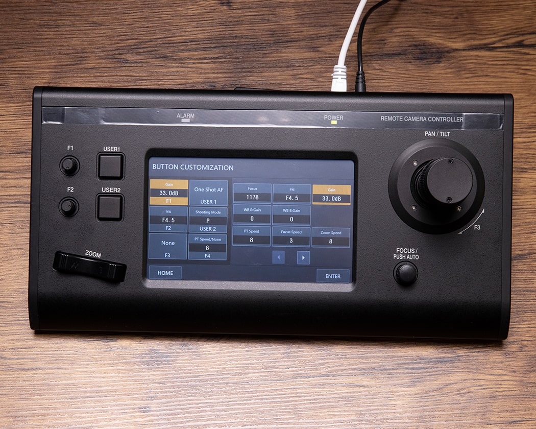 Canon RC-IP100 PTZ Joystick Controller - PTZ Kamera Controllere ...