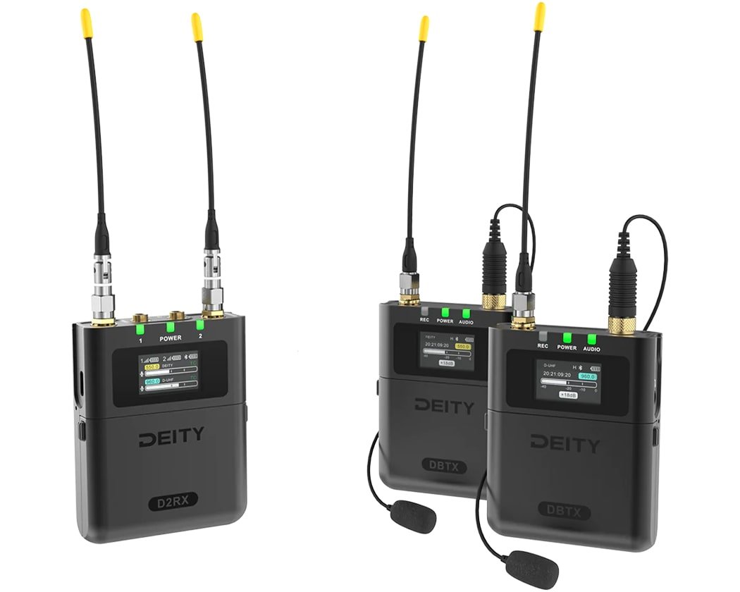 Deity Theos - Digital 2-channel Wireless Microphone System