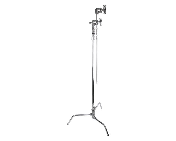 Kupo CT-40MK 40" Master C-Stand with Turtle Base Kit - Silver - Lampestativer - Stjernholm & Co