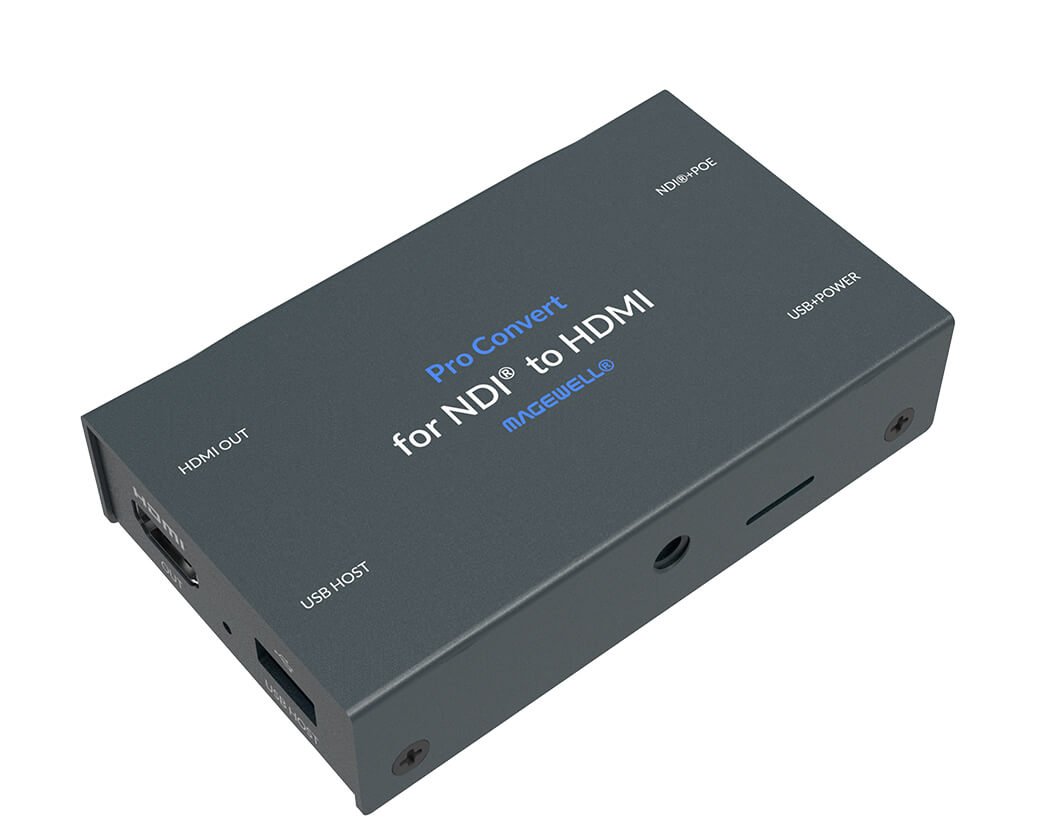 Magewell Pro Convert for NDI to HDMI Decoder