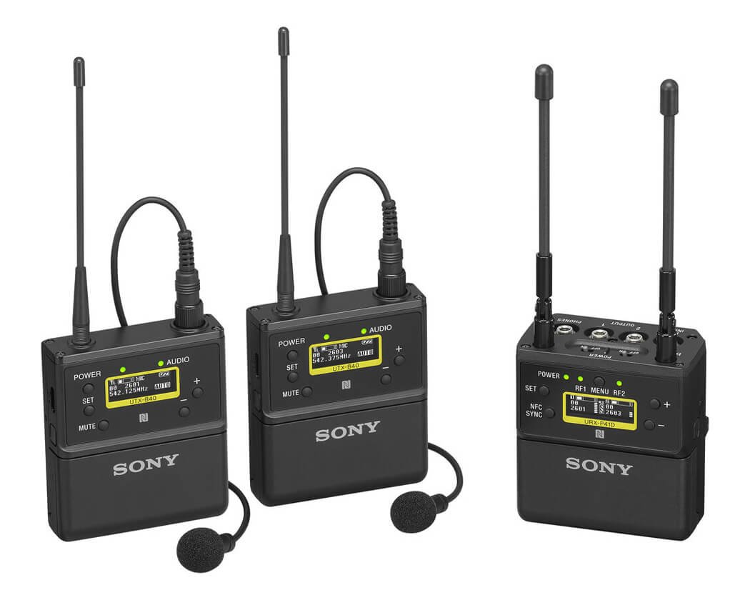 Sony UWP-D27 Dual Wireless Microphone Kit - Trådløse mikrofon systemer - Stjernholm & Co